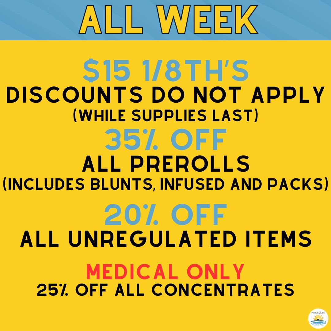 Loyalty Rewards: Best Cannabis Deals and Promotions | Peake ReLeaf